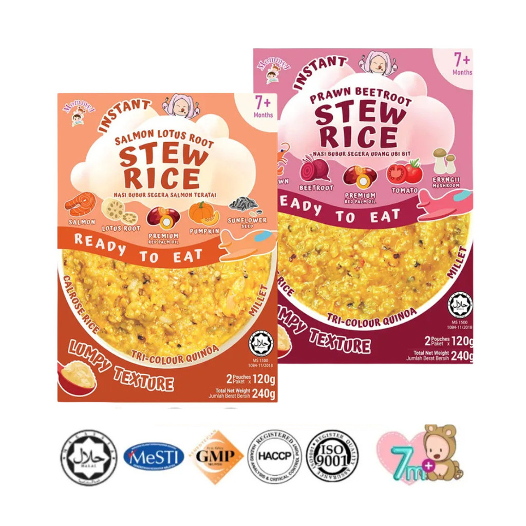 MommyJ Baby Instant Stew Rice 240g (7m+) | Shopee Malaysia