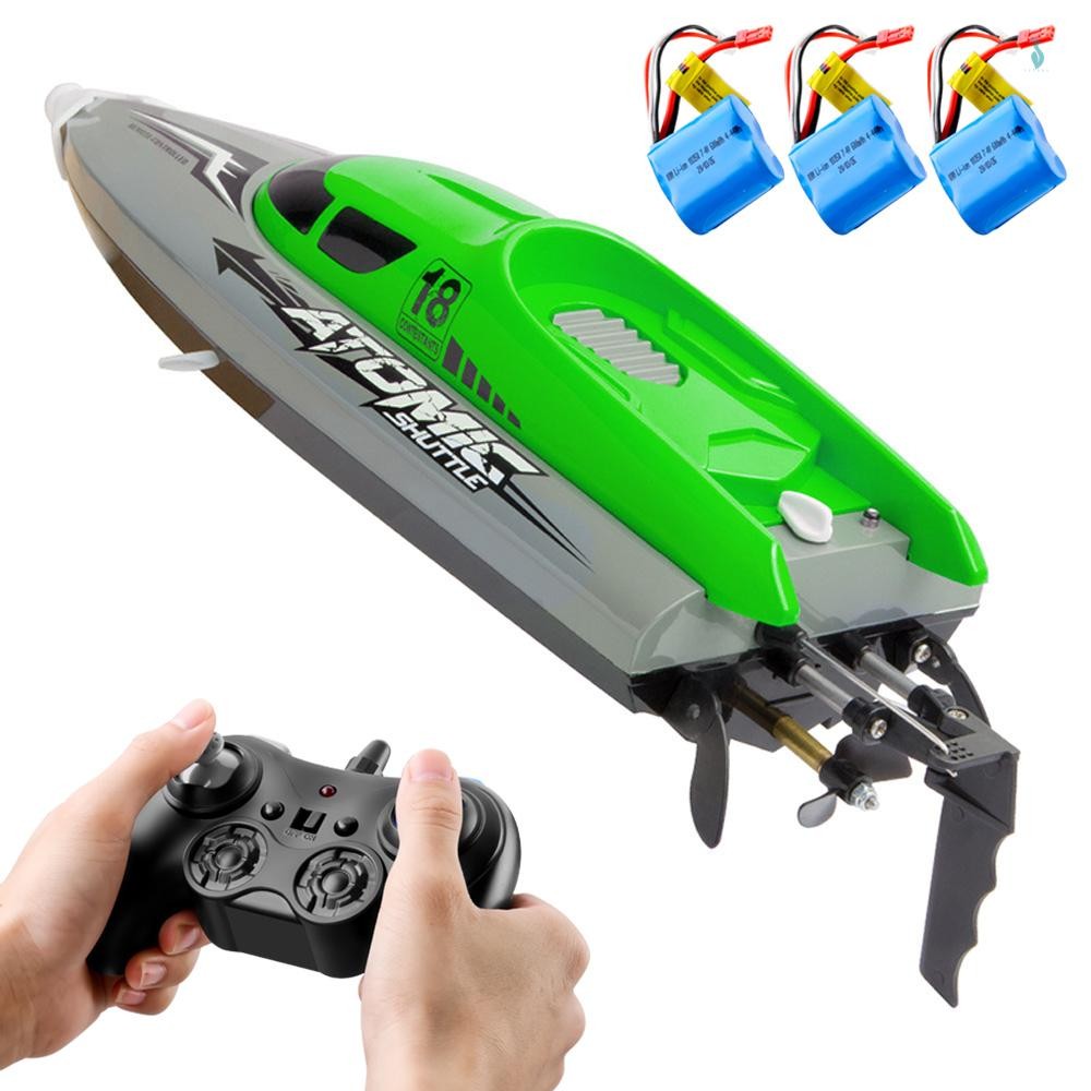 RC Boat Remote Control Boat with 30KM/H High Speed IPV7 waterproof 2 ...