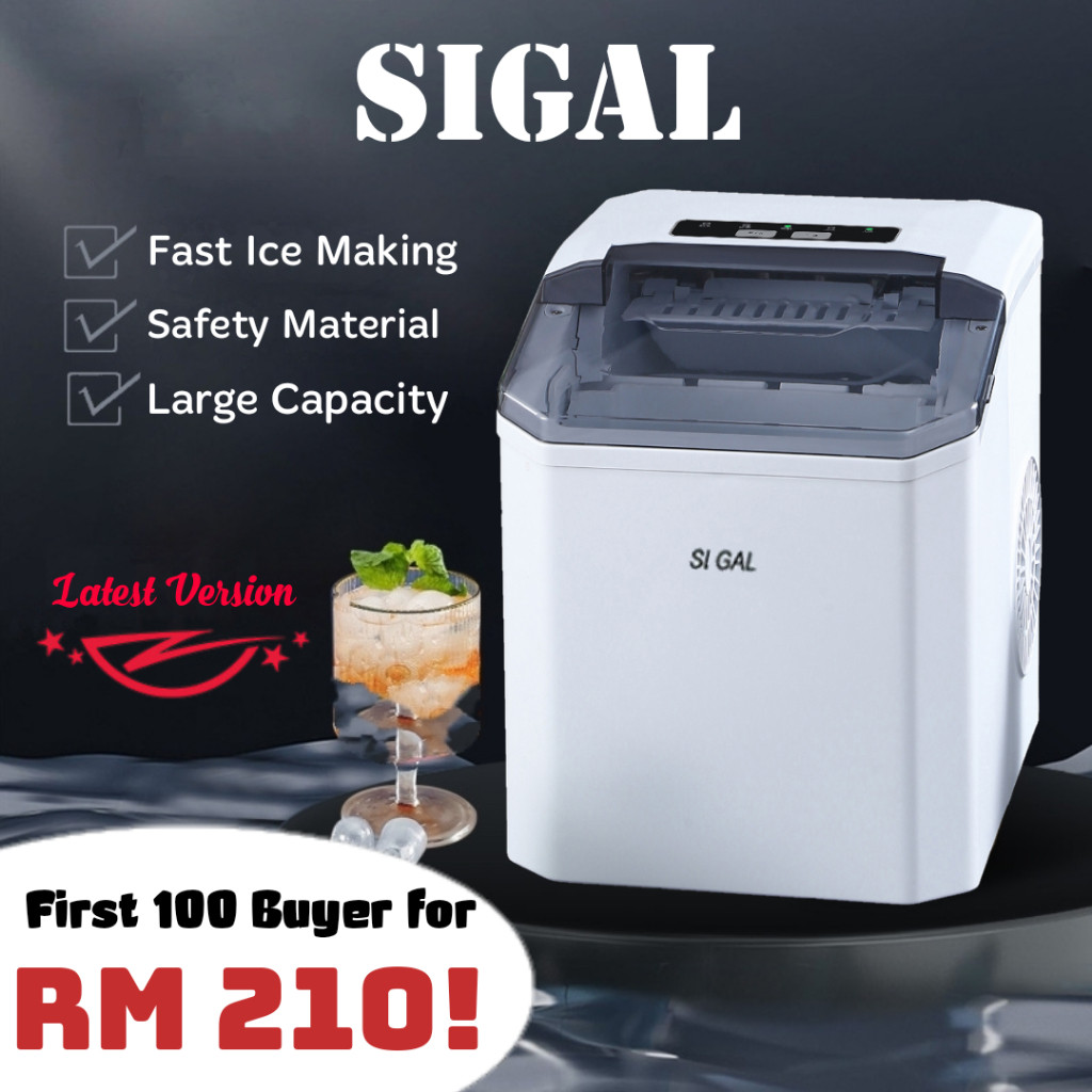 Ice Maker Machine Mesin Ais Batu Ice Cube Maker Making Ais Ice Making ...