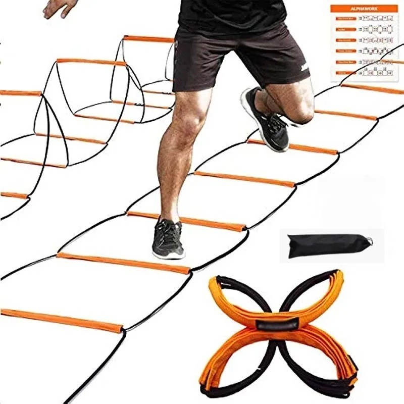 Adjustable Speed Ladder Agility Ladder Football Training Outdoor Sports ...