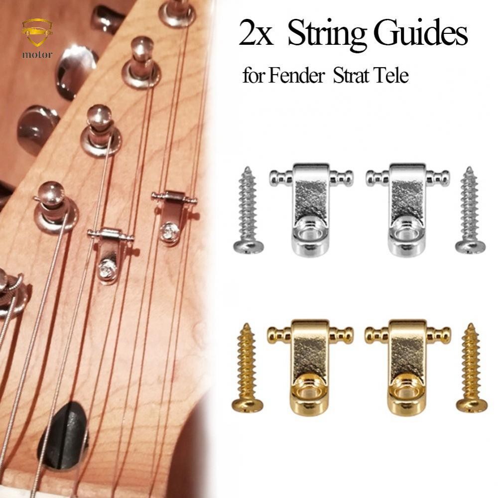 2x Electric Guitar String Trees Retainer Guides For Fenders Strat Tele ...