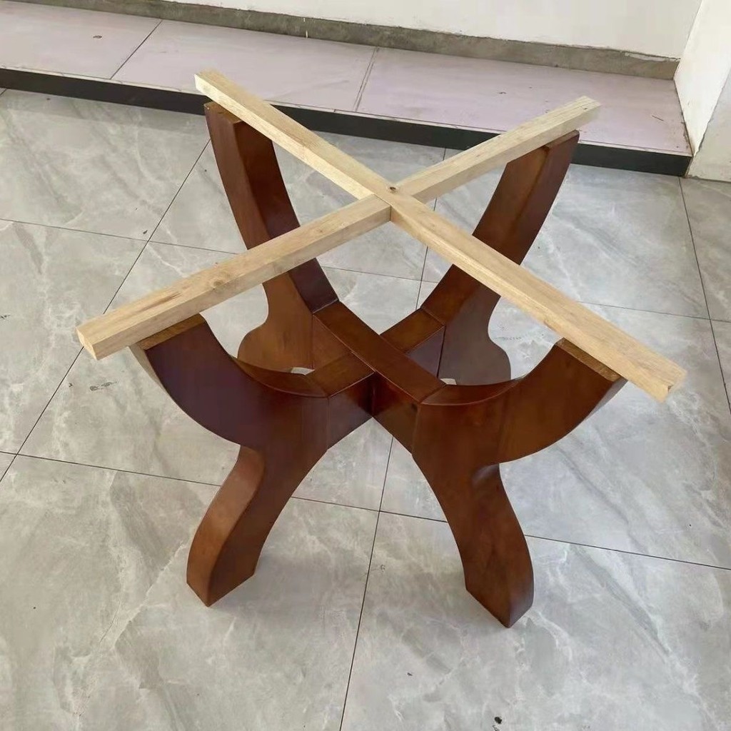 Official All Solid Wood Table Leg Table Leg Suitable for Large Size ...