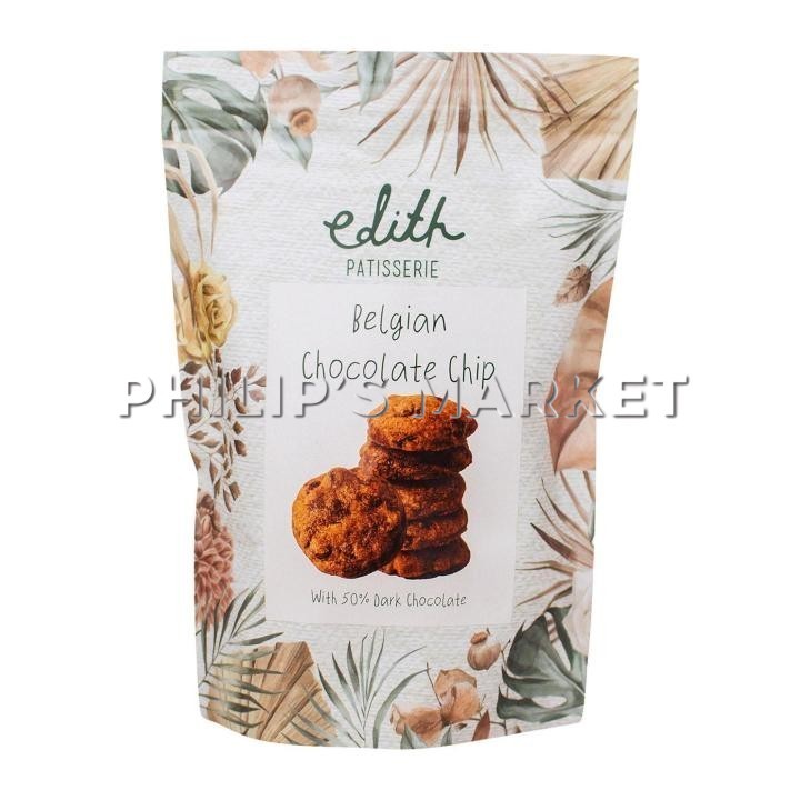 Edith Patisserie Belgian Chocolate Chip Cookies (Bag) 150g | Shopee ...