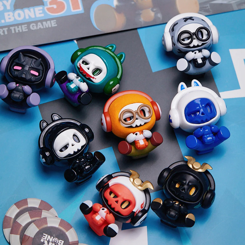 Mr.Bone Baby Bone Series Mini Beans Doll Cute Figure (1Pcs/1Box ...