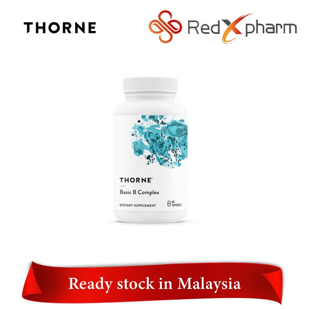 Thorne Basic B Complex 60 Caps (Thorne Kompleks B Asas) | Shopee Malaysia