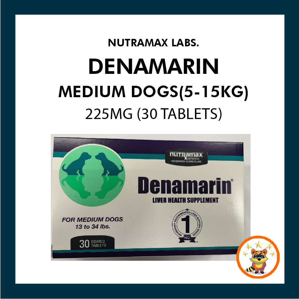 Nutramax Denamarin Medium Dogs Anjing Sederhana 225mg 30 Tablets ...