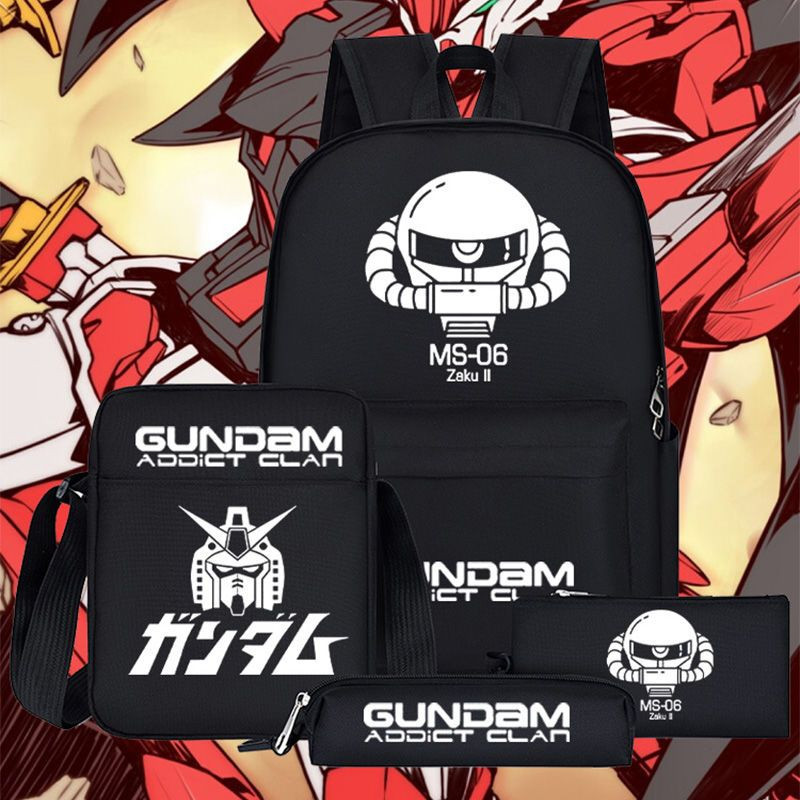 Gundam large capacity junior high school school bag mobile suit ...