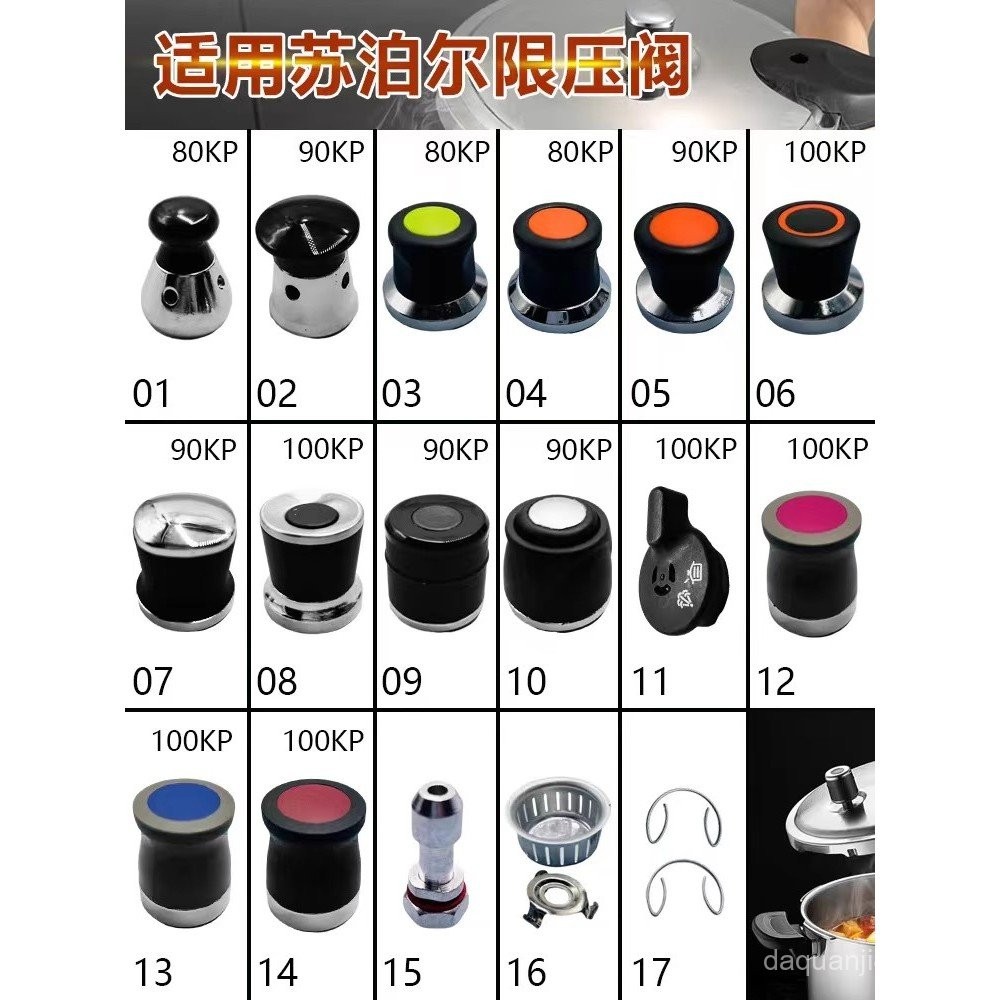 Suitable for Supor High Pressure Cooker Pressure Limit Valve Exhaust ...