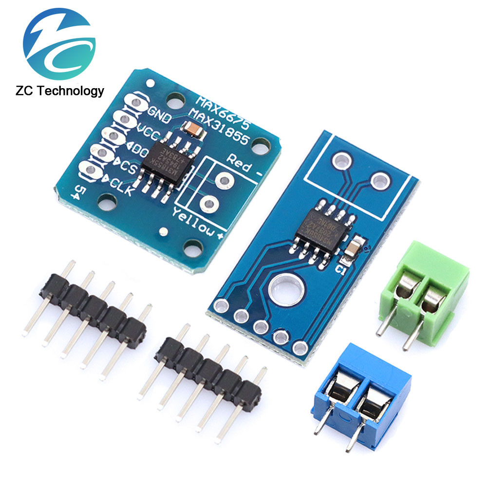 New MAX31855 MAX6675 Module + K Type Thermocouple temp Sensor new ...