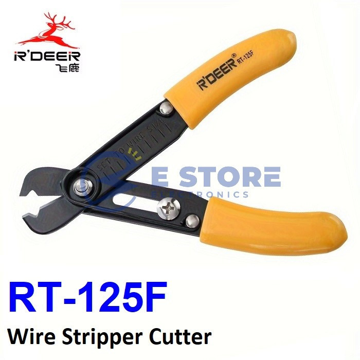 R'DEER RT-125F / ULTIMAX UT-1101 5" Wire Stripper Wire Cutter (125mm) | Shopee Malaysia