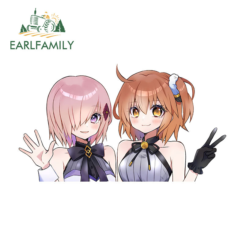 EARLFAMILY Fate Grand Order Anime Cute Car Stickers Motorcycle Windows ...