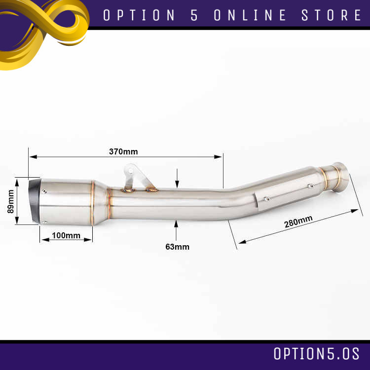 CFMOTO 800MT Motorcycle Modified Exhaust Pipe Slip on Motorcycle ...