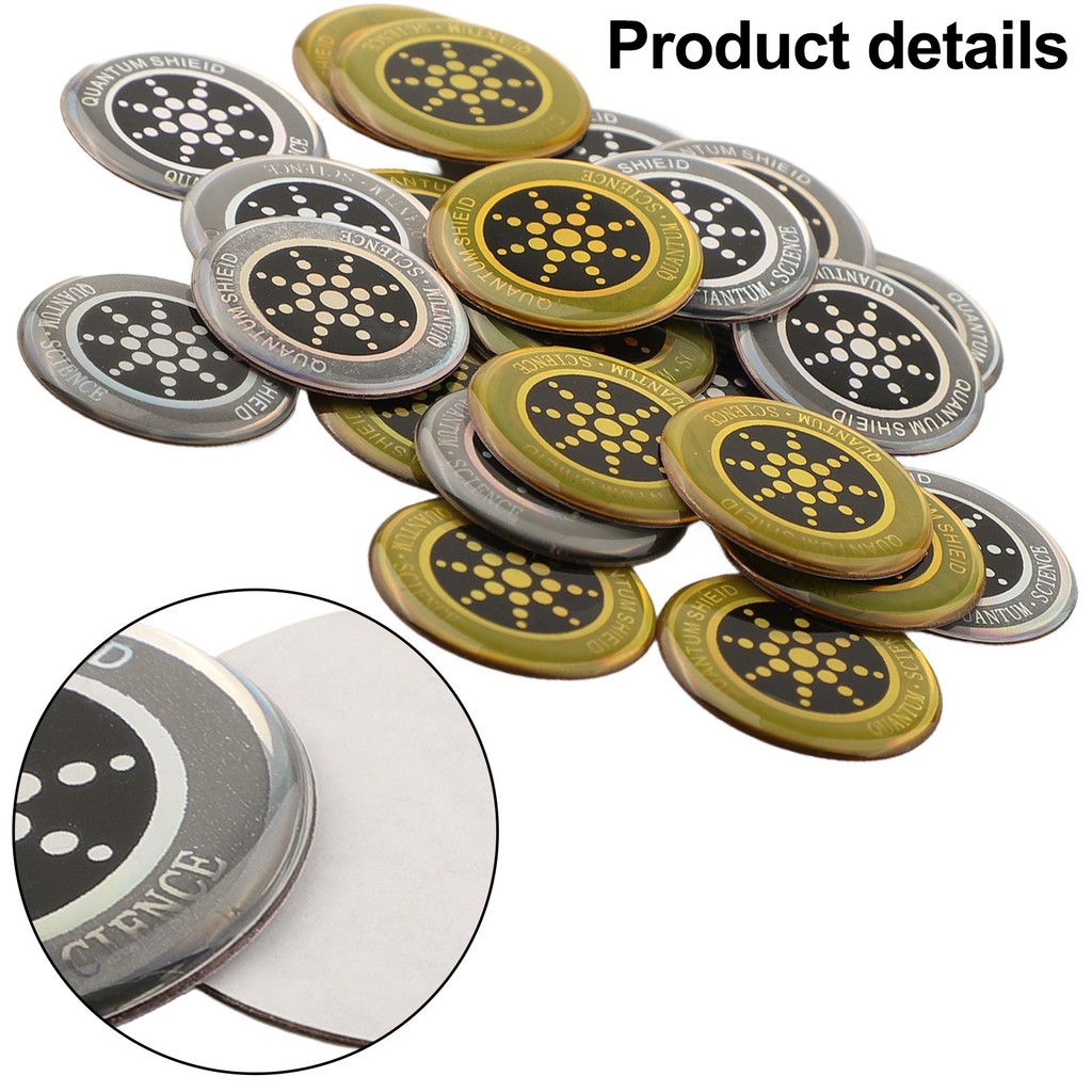 【SEMLL】Sleek Design EMF Protection Stickers 20PCS with No Signal ...