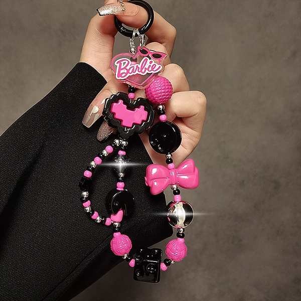 phone chain phone charm Barbie Powder Alloy Rantaian Telefon Mudah Alih ...