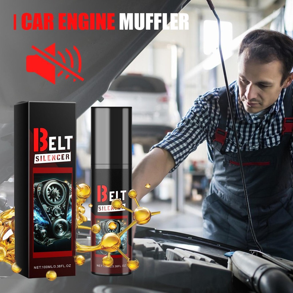 Belt Dressing Spray Automotive 100ml Prolongs Belt Life Engine Belt ...