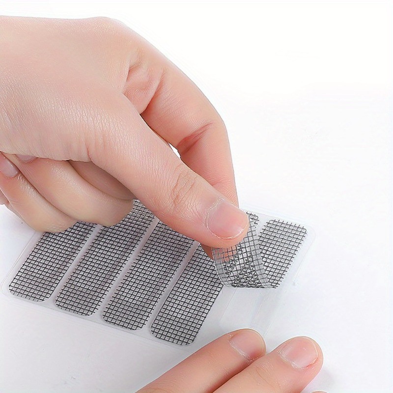 10Sheets Strong Self Adhesive Screen Window Repair Tape Window Net ...