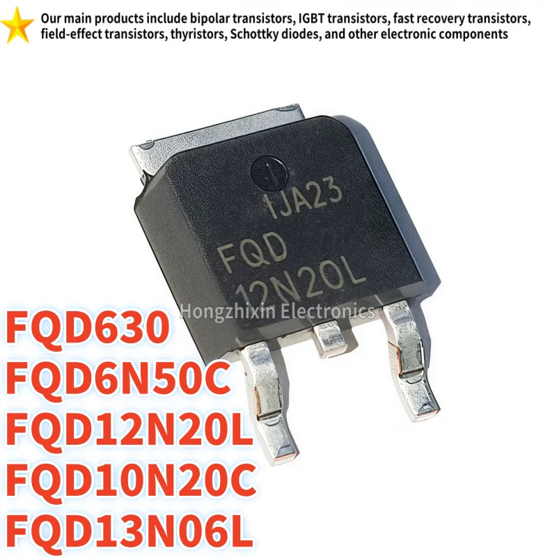 1-5PCS FQD12N20L FQD12N20 FQD6N50C FQD6N50 FQD10N20C FQD10N20 FQD13N06L ...
