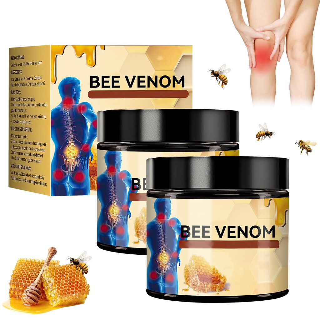 Bee Venom Cream, Bee Venom Advanced Joint and Bone Cream, New Bee Venom ...