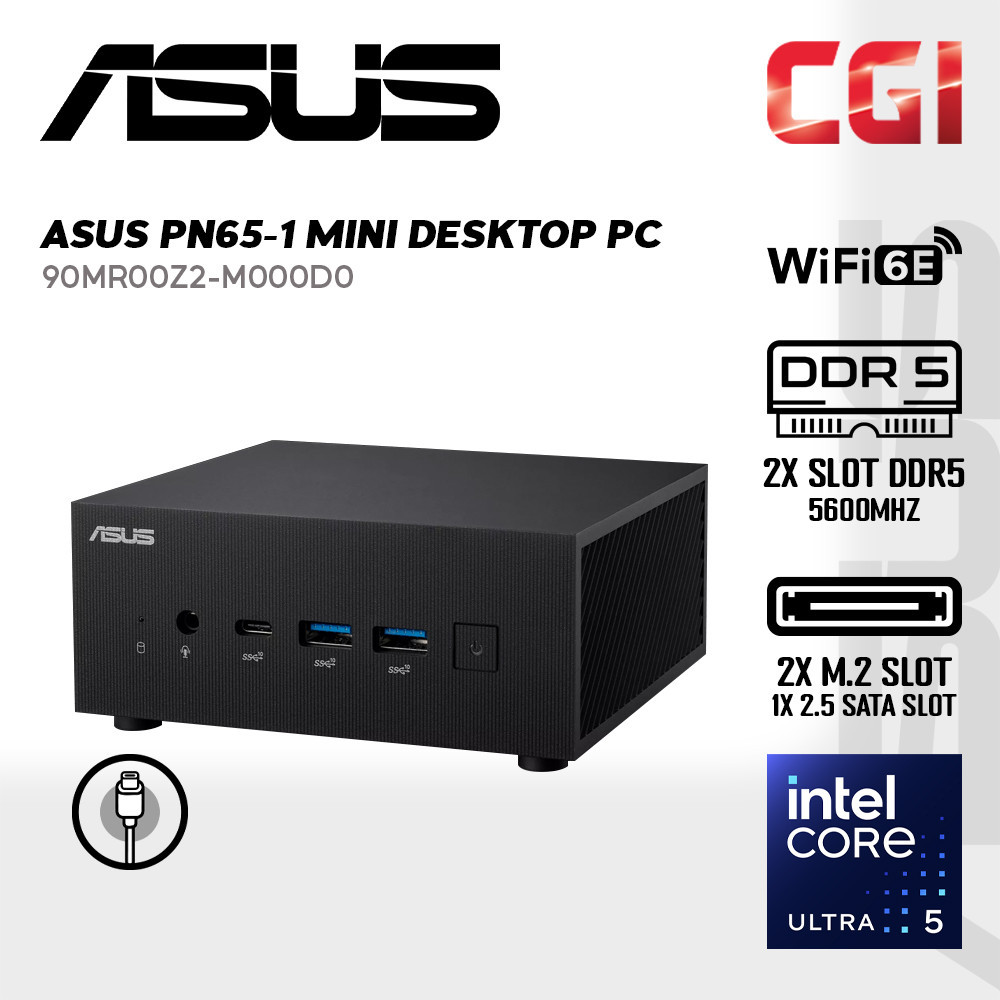 Asus ExpertCentre PN65-01 Ultra 5 125H Intel ARC Graphics Win11Pro with ...