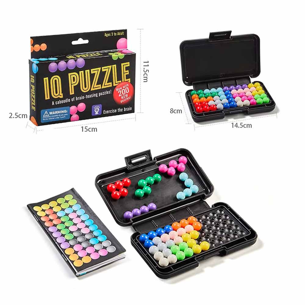 Educational Insights Kanoodle 3D Brain Teaser Puzzle Board Games ...