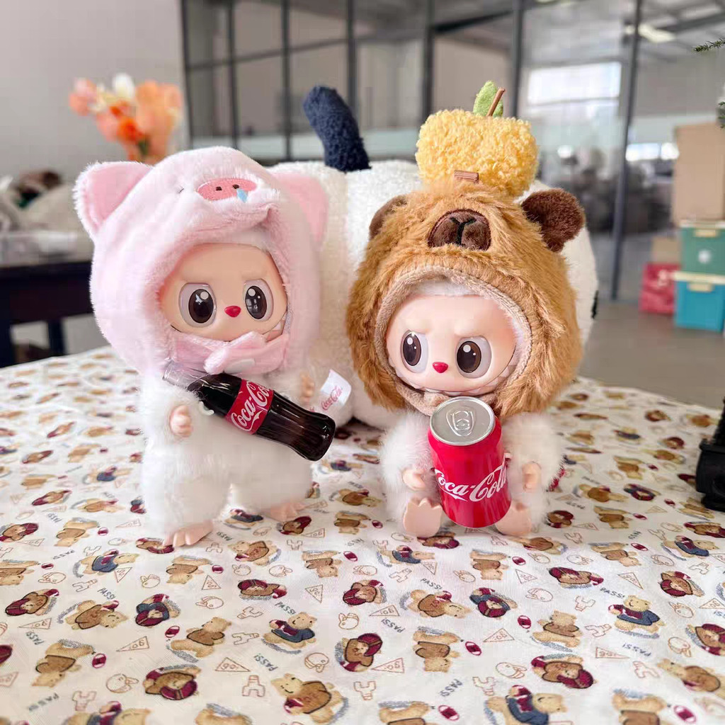 For 15cm Labubu V1 V2 V3 Doll Accessories Kapibala Cartoon Headband ...