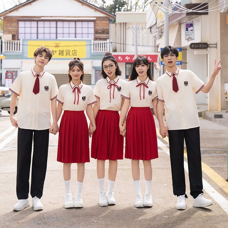 现货 College Style Graduation Class Uniform JK Uniform for Junior Senior ...