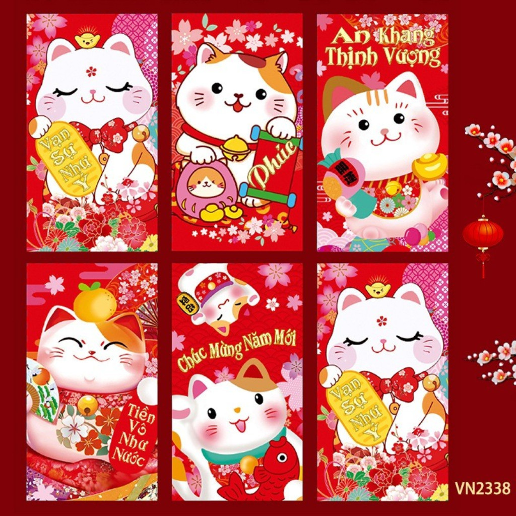 CNY Envelopes, CNY cards, red envelopes, 2025 lunar calendar ...