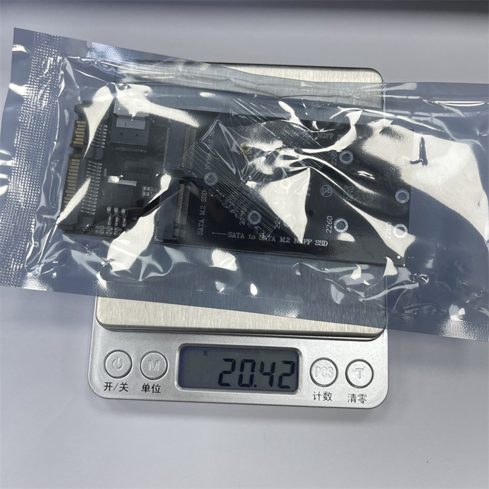 [KidsDreamMall.my] M.2 To SATA Adapter SFF-8654 To M2 NVME SSD ...