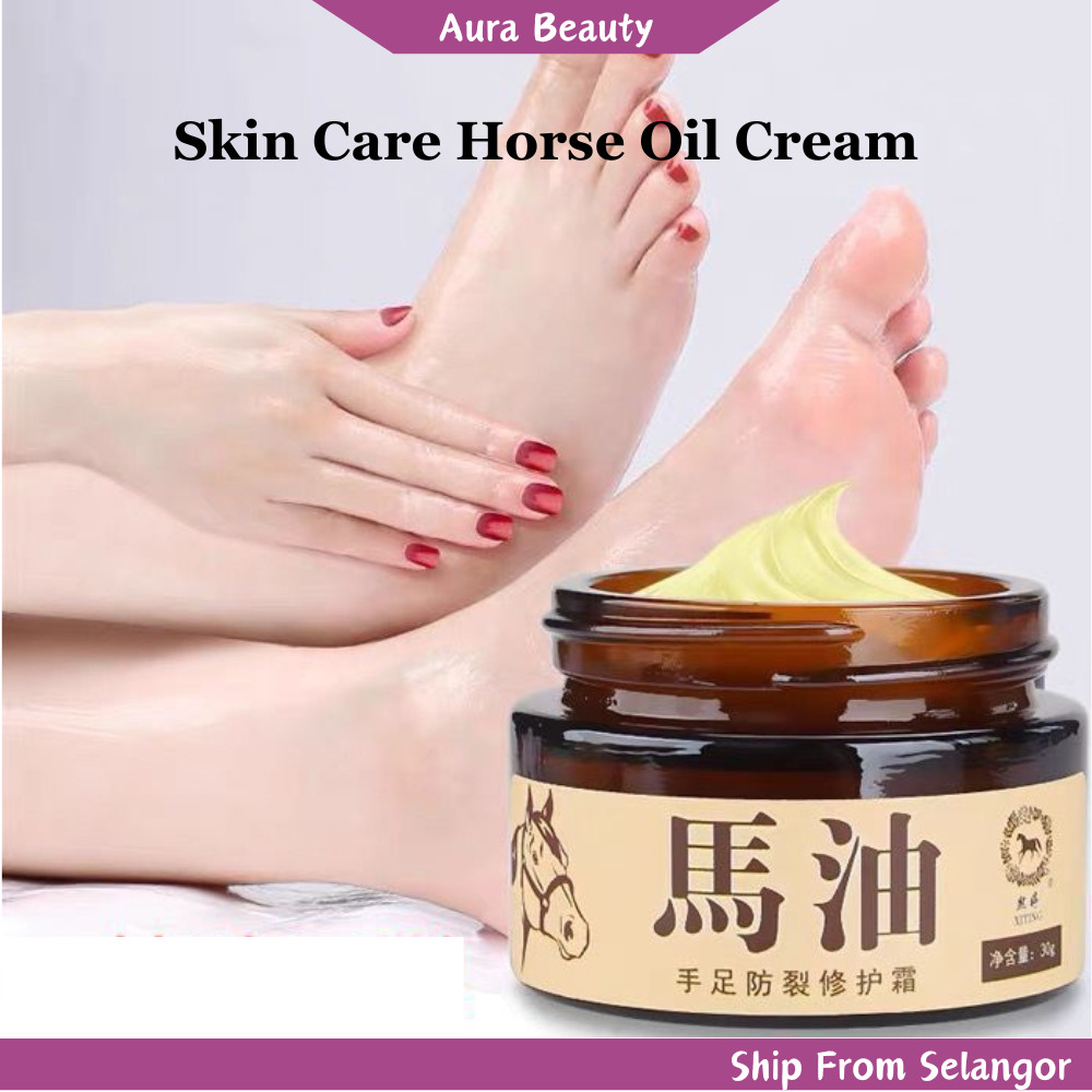 Horse Oil Cream Skin Repair Foot Hand Care Minyak Kuda Losyen Ubat ...