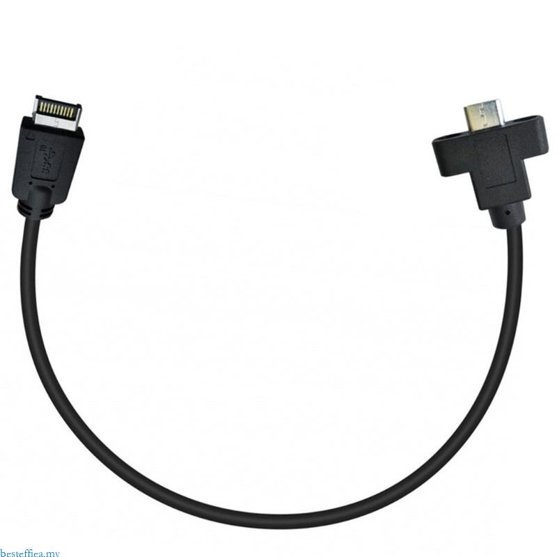 beste USB 3 1 to USB 3 1 Type C Cable Gen2 10Gbps Front Panel Header ...