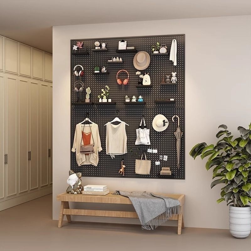 Customized Frame Round Hole Hole Board Tool Wall Universal Porous ...