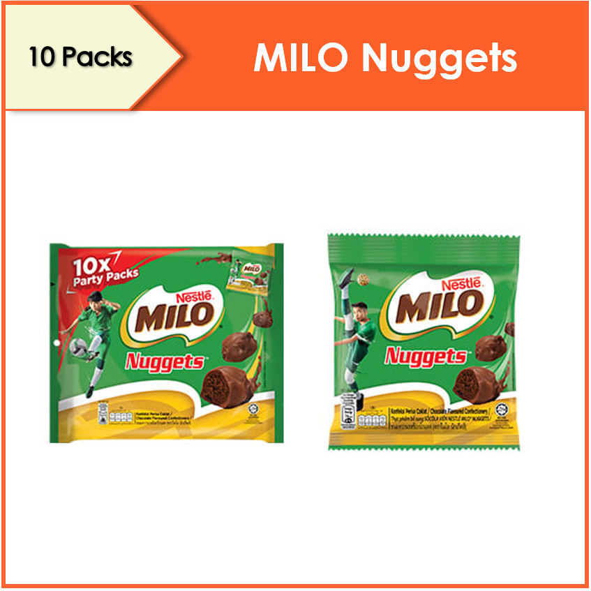 MILO Nuggets 10 mini packs - Sharebag | Shopee Malaysia
