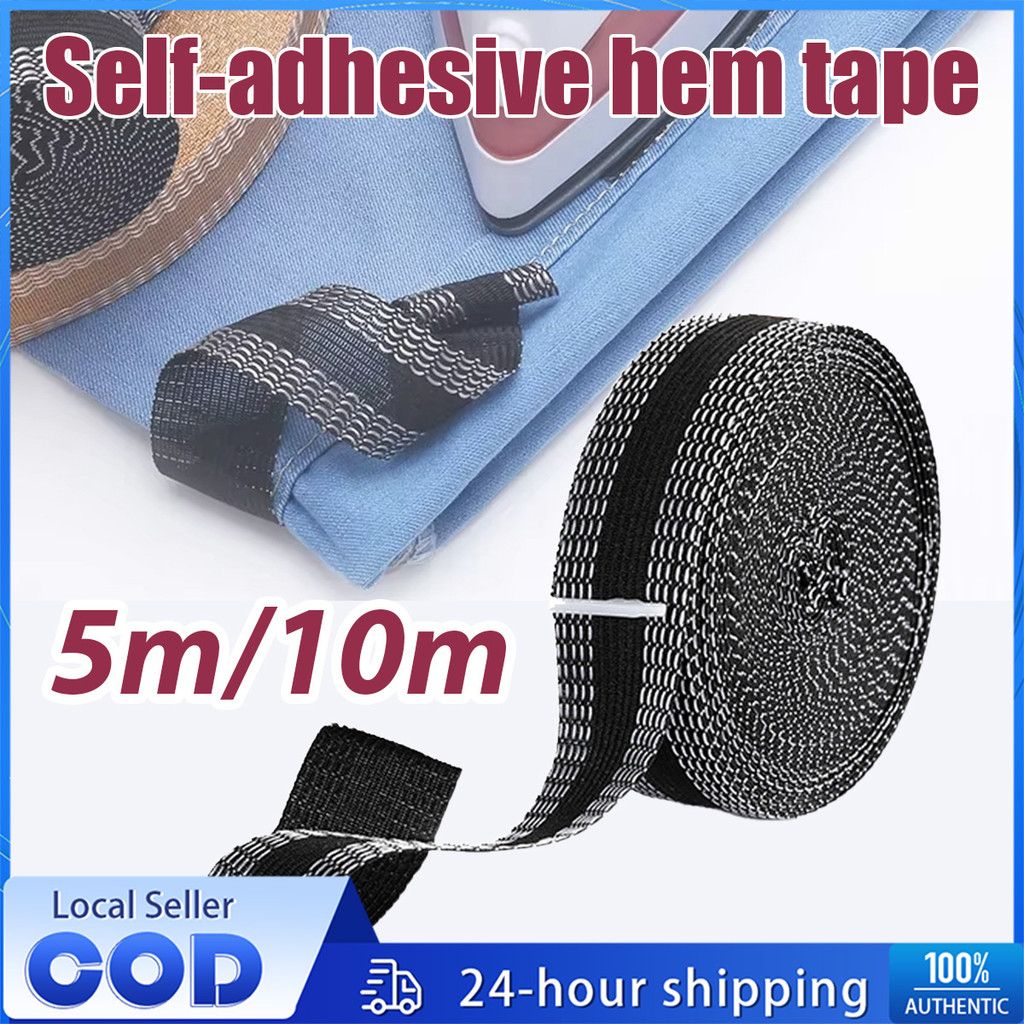 Self-Adhesive Pants Iron on Pants Edge Shorten Repair Pants Mouth ...