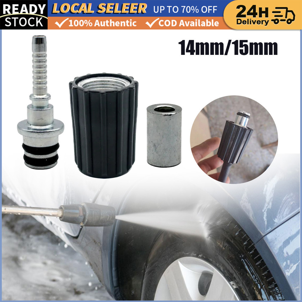 3PCS/set Car Washer Hose Fittings Twist Connector High Pressure Hose ...