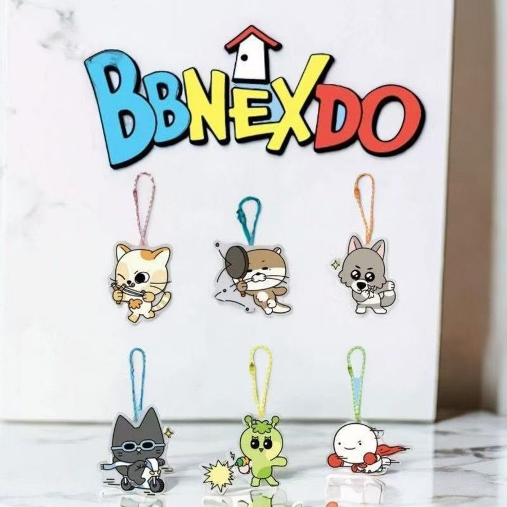 Kpop Idol BOYNEXTDOOR Cartoon Acrylic Keychain BBNEXDO Keychain ...
