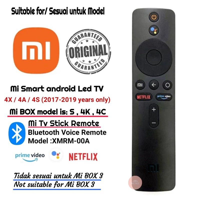 Original Xiaomi Mi XMRM-00A For MI TV 4A/4X/4S 4K LED Bluetooth Voice ...