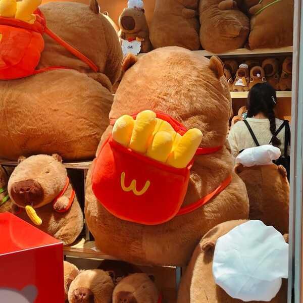 plushie capybara plush Anak patung Kapi Bara, anak patung mewah bala ...
