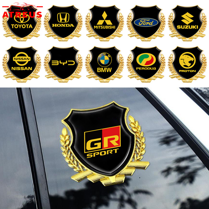 [Atreus] Car Decoration Stickers Appearance 3D Stereo Car Sticker Side ...