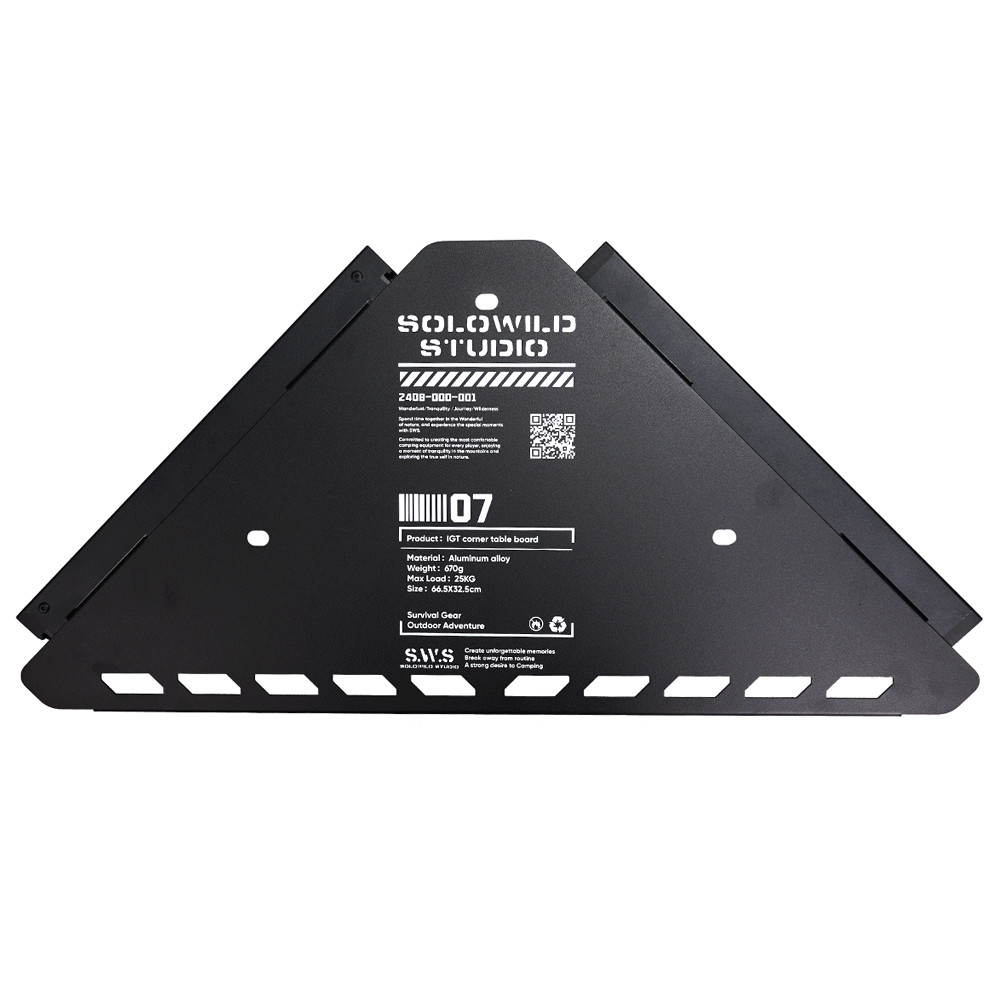 Bv IGT Table Extension Board with Storage Bag Camping IGT Table Board ...