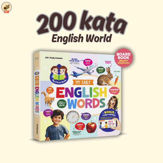 English Words Boardbook for Children 1 2 3 4 Years My First Book ...