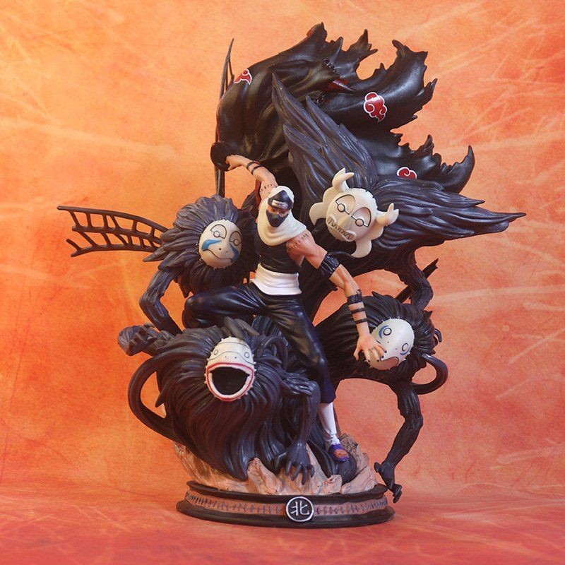 Anime Figure Naruto GK CS Akatsuki Kadoka Scene Model Boxed Figure ...