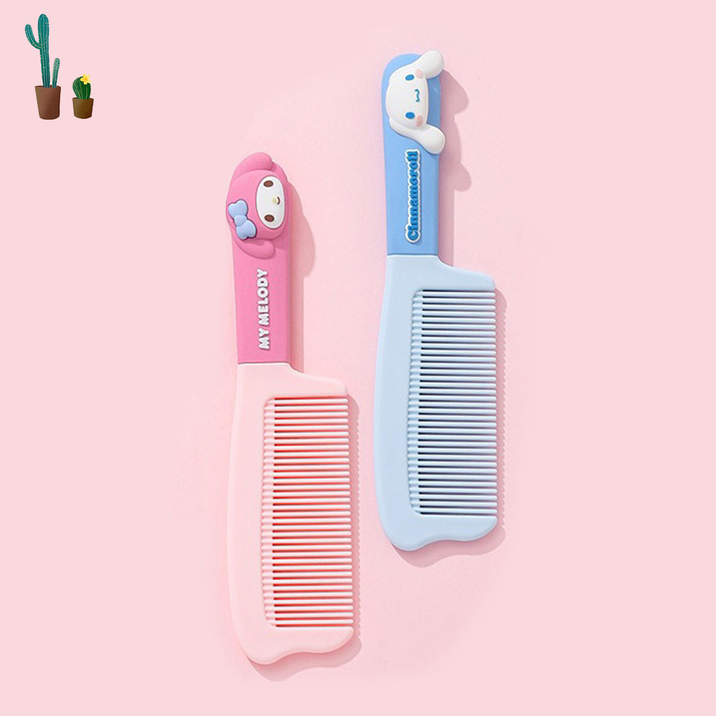 Sanrio Comb, Dressing comb, Relaxing Scalp,Kawaii ,Kuromi ,Melody ...
