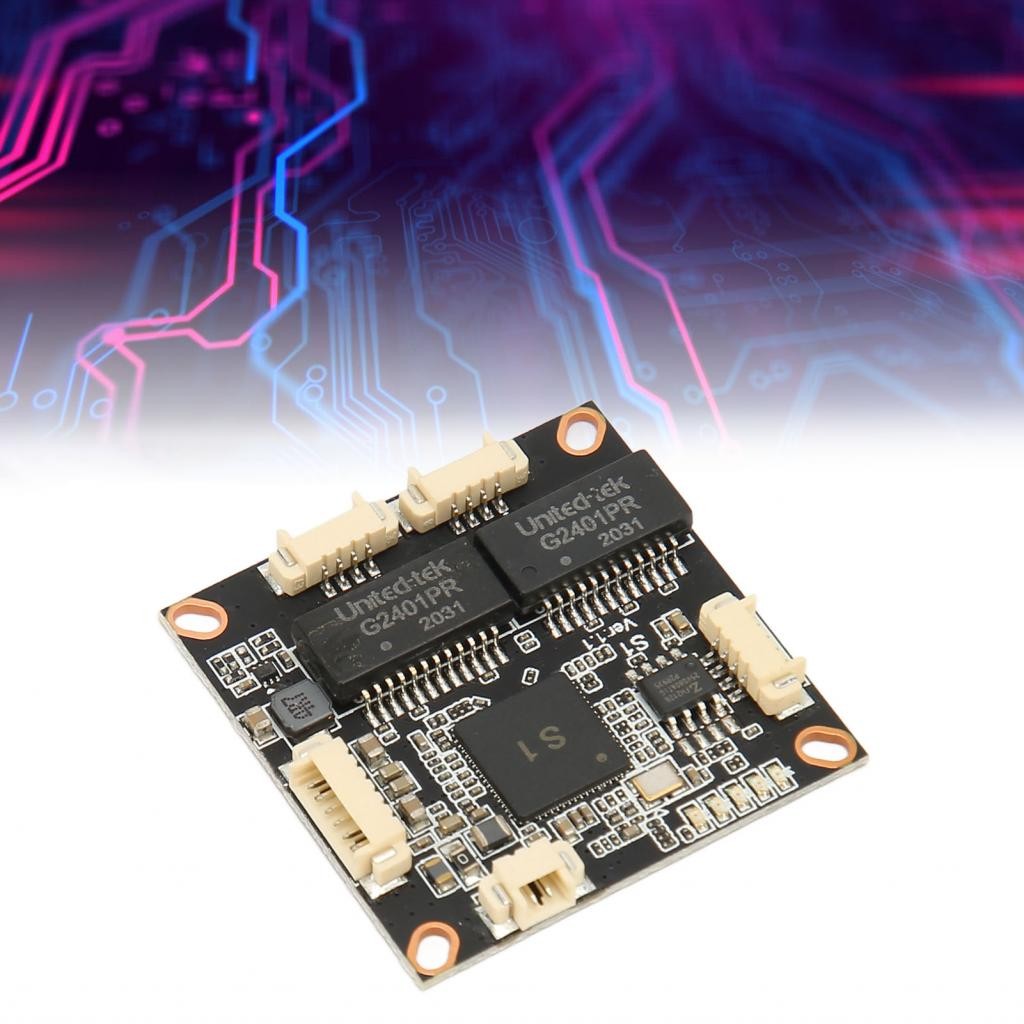 Apill 100M Switch Module 4 Ports Self Adaptive Auto MDI MDIX Negotiate ...