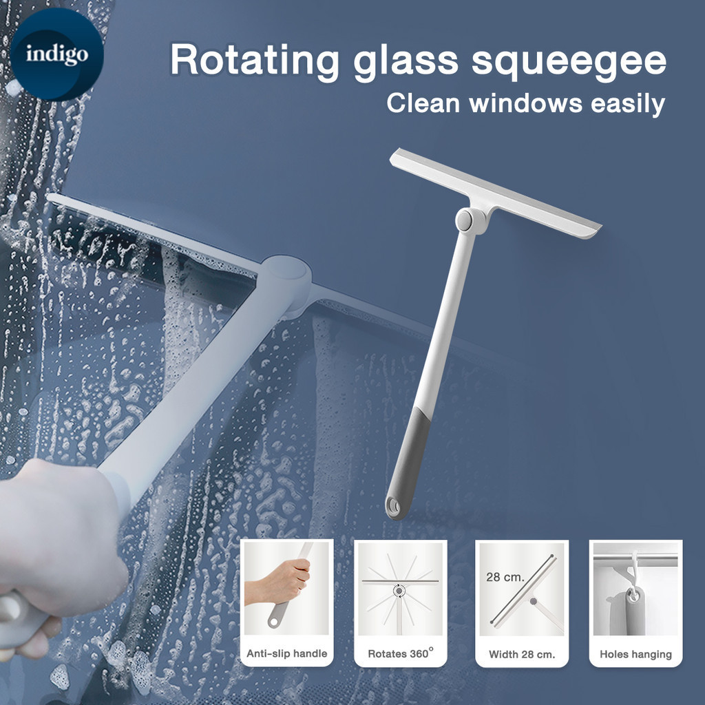 Window Washer Adjustable Household Window Squeegee Cleaner Wiper Brush ...