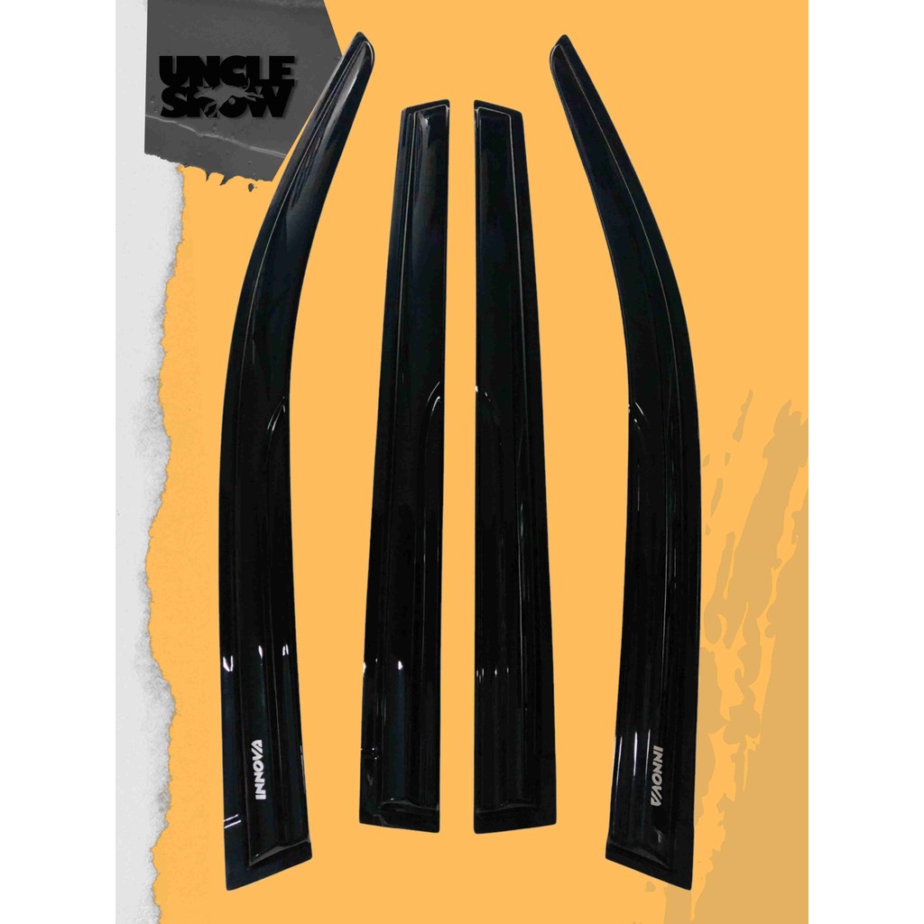 Rain Visor Toyota Zenix (Innova Logo) 2023 2024 2025 Mugen Window Guard ...