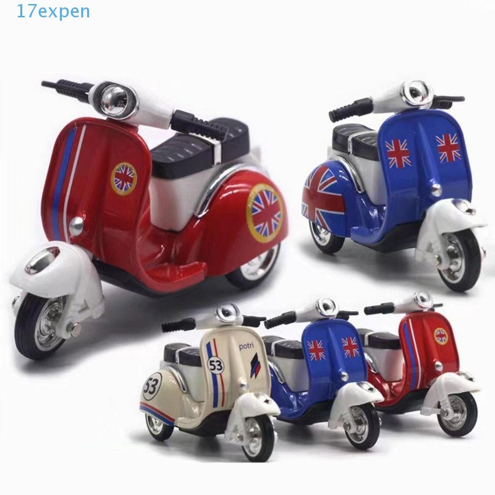 EXPEN Motorcycle Model, Pull-back Inertia Mini Motorcycle, Portable ...