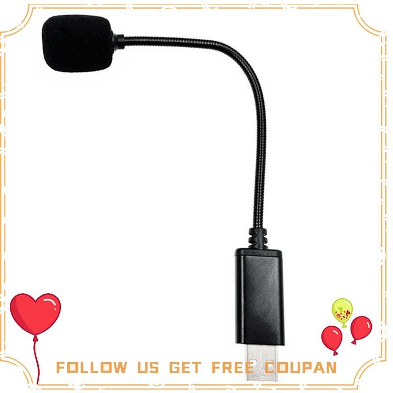 Portable USB Microphone Adjustable Mini MIC Anti-Noise Mini USB ...