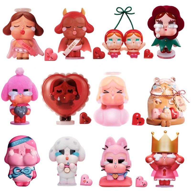 POPMART CRYBABY CRYING FOR LOVE series pop mart official Genuine art ...