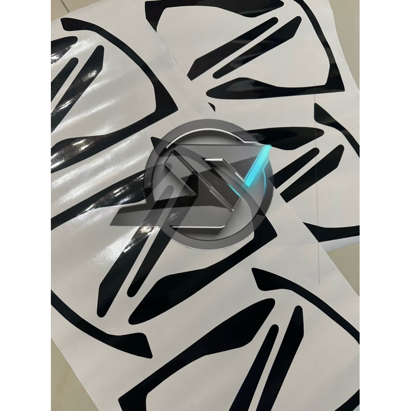 (Ready Stock) S1037# Rim Sticker Proton X50 vinyl decal Sticker ...