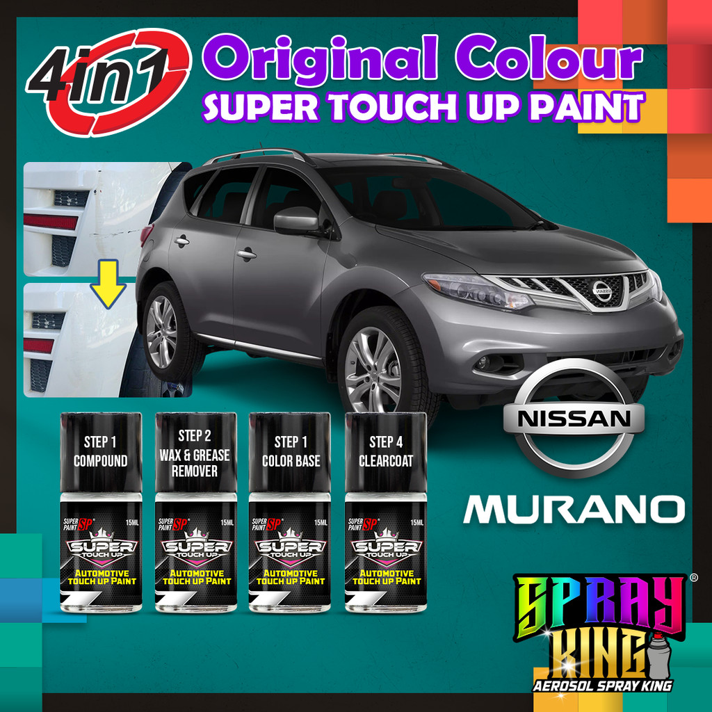 Nissan Murano Original Touch Up Paint 4 IN 1 Combo Set DIY Scratch ...